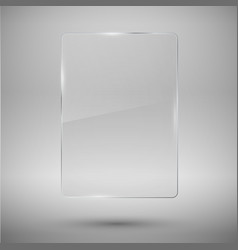 Plastic glass Royalty Free Vector Image - VectorStock