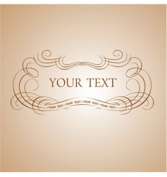 Two Original Calligraphy Rhombus Frames Royalty Free Vector