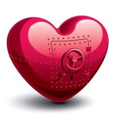 Safe heart Royalty Free Vector Image - VectorStock