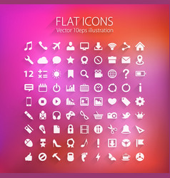 Hundreds of icons Royalty Free Vector Image - VectorStock