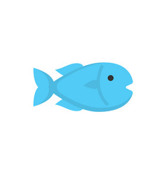Fish word shape for your design Royalty Free Vector Image