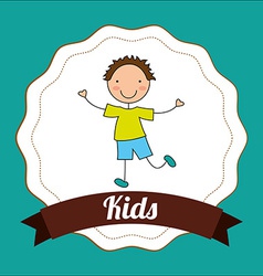 Kids design Royalty Free Vector Image - VectorStock