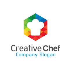 Pro chef logo Royalty Free Vector Image - VectorStock