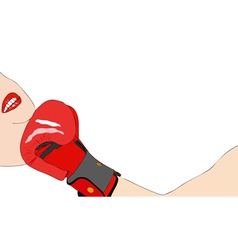 Uppercut Royalty Free Vector Image - VectorStock