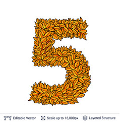 Autumn thematic image 5 Royalty Free Vector Image