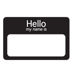 Dog bone paw name tag Royalty Free Vector Image