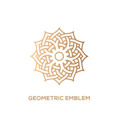 Geometric logo Royalty Free Vector Image - VectorStock