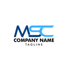 Initial letter acs design logo Royalty Free Vector Image