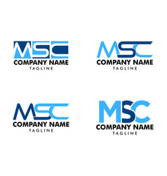 Initial letter acs design logo Royalty Free Vector Image