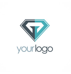 Abstract logo design templates in golden colors Vector Image