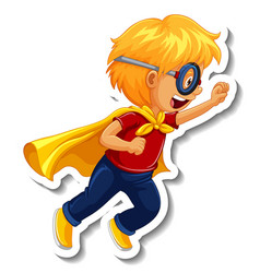 Cartoon little boy playing a trombone Royalty Free Vector