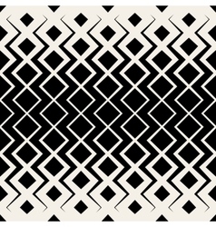 Seamless bw grid chevron halftone pattern Vector Image