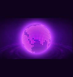 Artificial intelligence technology information Vector Image