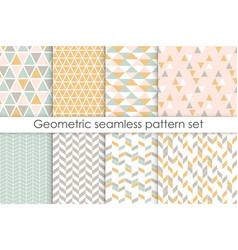 Pattern Set Royalty Free Vector Image - VectorStock