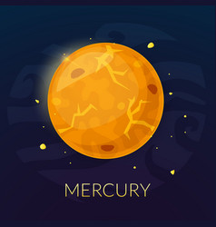 Planets solar system Royalty Free Vector Image