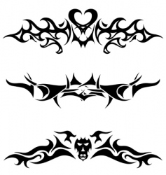 Tattoos set Royalty Free Vector Image - VectorStock