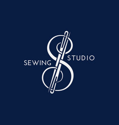 Creative studio logo Royalty Free Vector Image