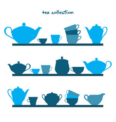 Tea party Royalty Free Vector Image - VectorStock