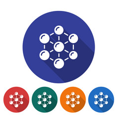 Nano logo - nanotechnology template design Vector Image