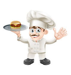 Happy cartoon cheese man Royalty Free Vector Image