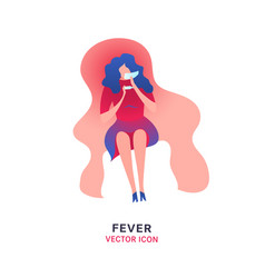 Normal temperature range Royalty Free Vector Image