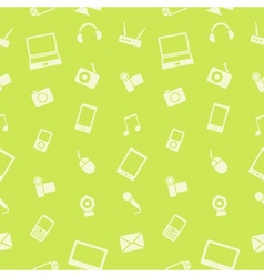 Electronics gadget seamless pattern Royalty Free Vector