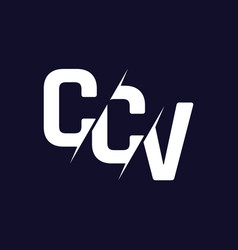 Monogram letters initial logo design anz Vector Image