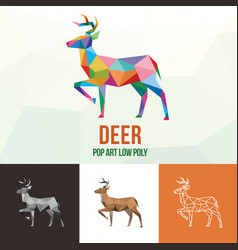 Geometric christmas card simple modern line art Vector Image