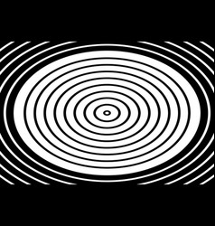 Oval lines pattern Royalty Free Vector Image - VectorStock