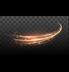 Shining lines light effect Royalty Free Vector Image