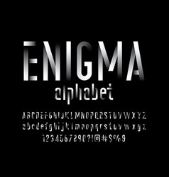 Hidden font Royalty Free Vector Image - VectorStock