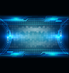 Technology and hi-teck background Royalty Free Vector Image