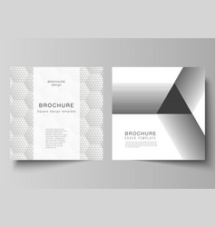 Minimal layout two square Royalty Free Vector Image
