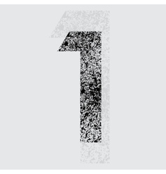 Number 1 Royalty Free Vector Image - VectorStock