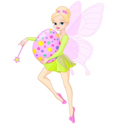 Cute spring fairy Royalty Free Vector Image - VectorStock