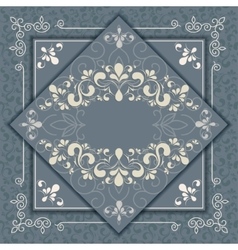 Vintage card with place for inscription Royalty Free Vector