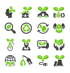 Eco logo Royalty Free Vector Image - VectorStock