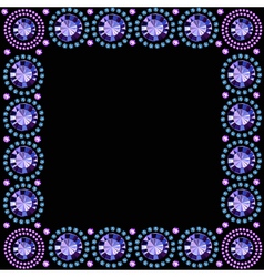 Diamond frame Royalty Free Vector Image - VectorStock