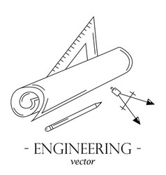 Engineering logo Royalty Free Vector Image - VectorStock