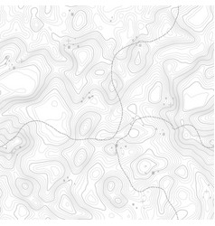 Topographic map patterns topography line Vector Image