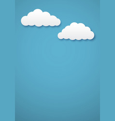 Cartoon cloud with a face Royalty Free Vector Image