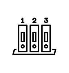 Systematic sampling method in statistics research Vector Image
