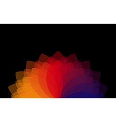 Bright multicolored psychedelic background Vector Image