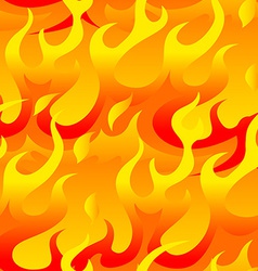 Fire flame seamless pattern Royalty Free Vector Image