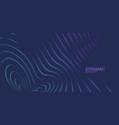 Rectangular frame on dynamic colorful background Vector Image