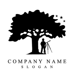 Oak tree logo Royalty Free Vector Image - VectorStock