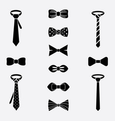 Bow ties Royalty Free Vector Image - VectorStock