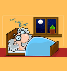 Moon mascot cartoon character in the sky Vector Image