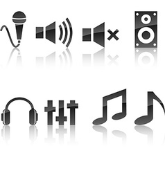 Cartoon microphone Royalty Free Vector Image - VectorStock