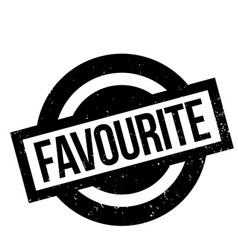 Favorite rubber stamp Royalty Free Vector Image